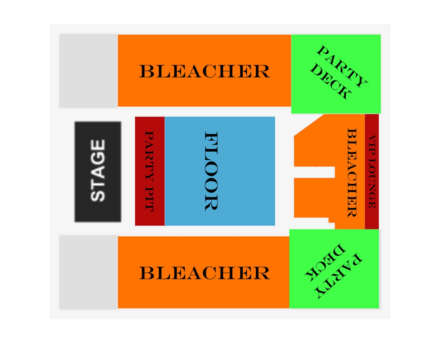 Seating Charts - Oshkosh Arena